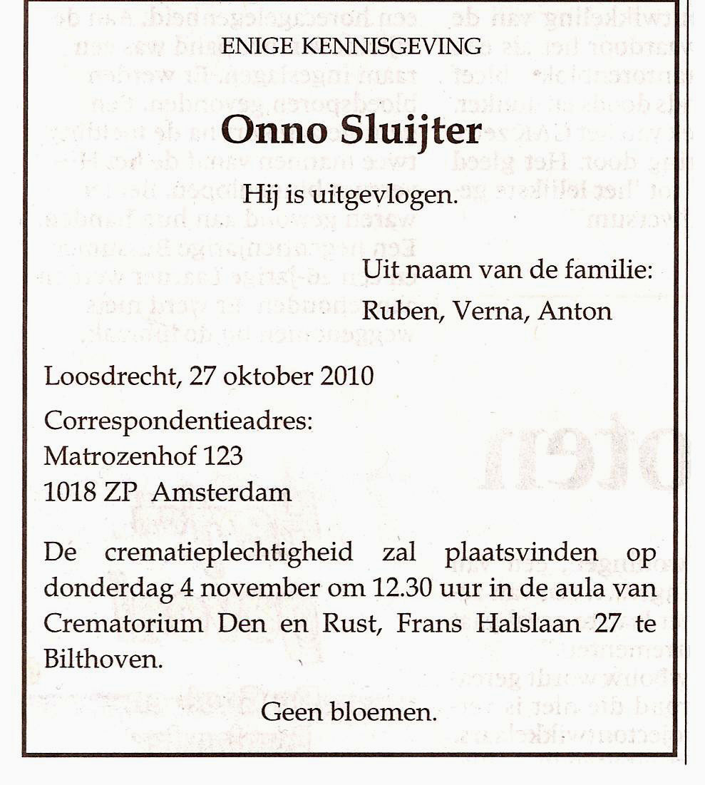 OmroepFoto | Overleden 2